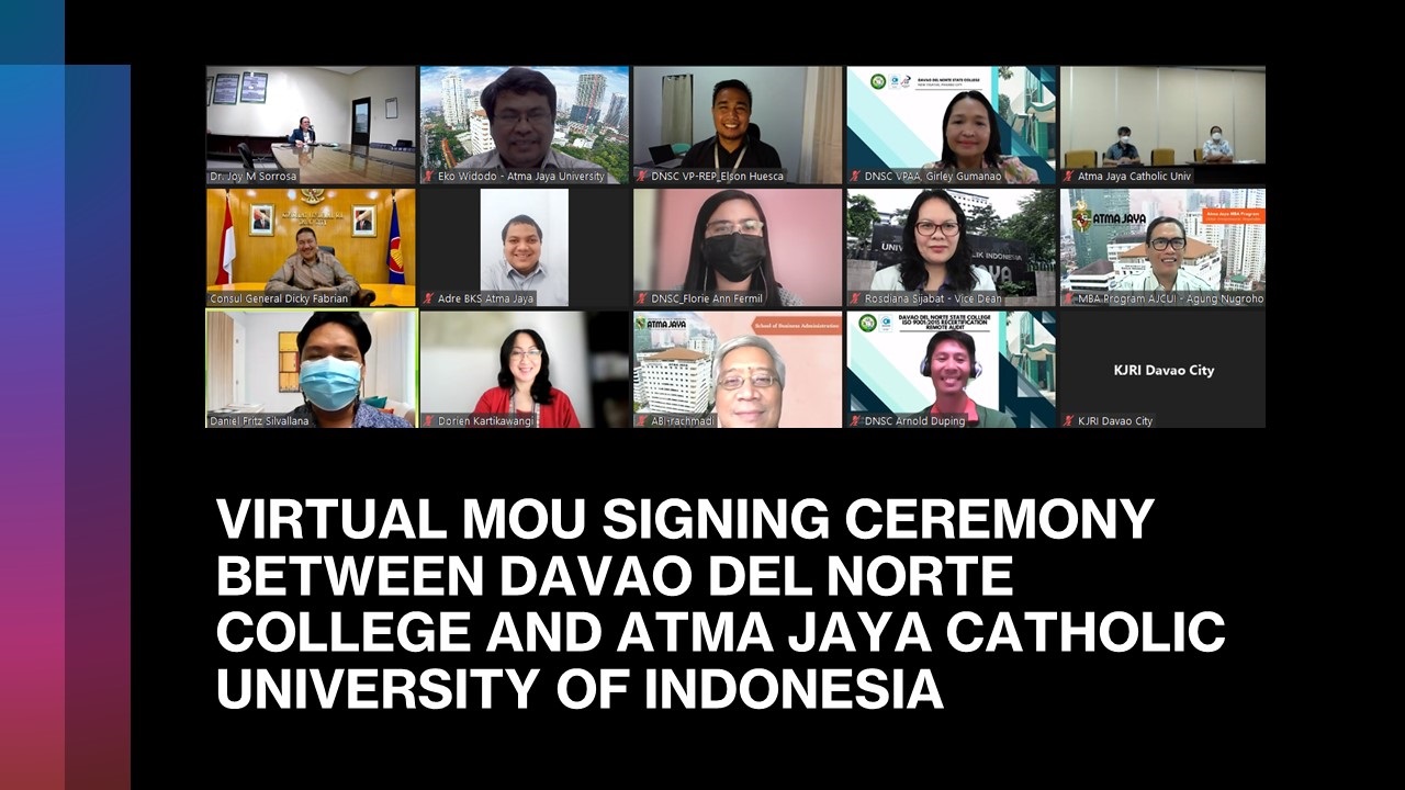 Virtual MoU Signing Ceremony to Strengthen Mutual Cooperation between ...
