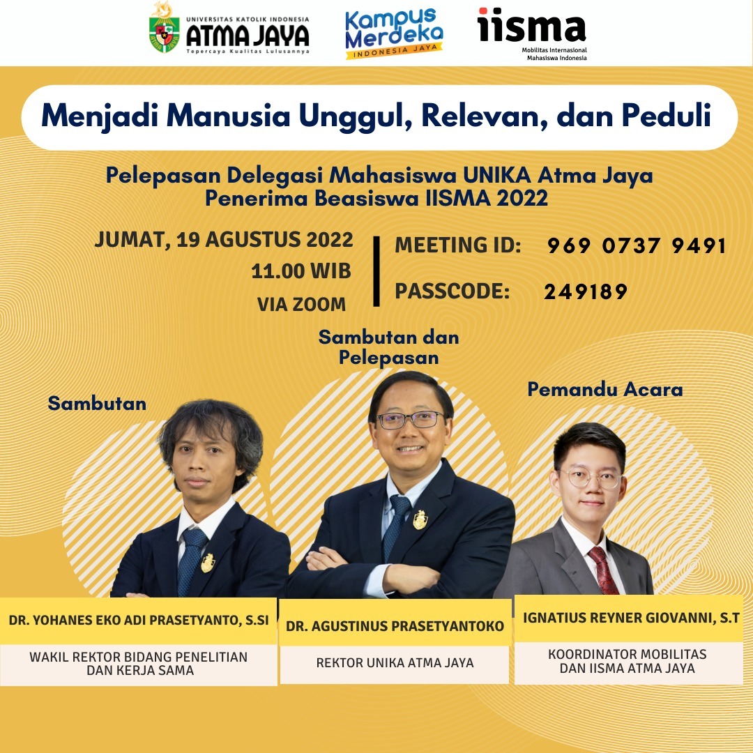 The Release of Atma Jaya Catholic University of Indonesia Student ...