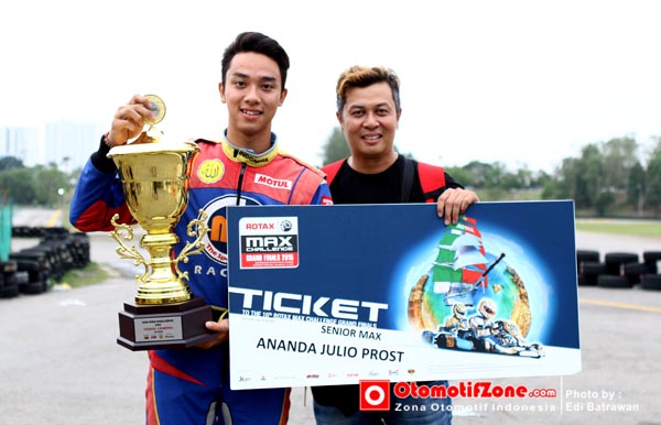 ANANDA JULIO PROST JUARA DALAM ASIA MAX CHALLENGE 2015, DI SIRKUIT SHAH ...
