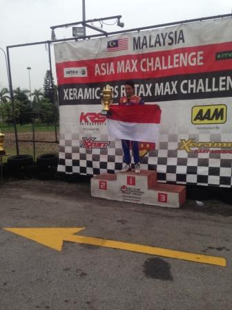 ANANDA JULIO PROST JUARA DALAM ASIA MAX CHALLENGE 2015, DI SIRKUIT SHAH ...