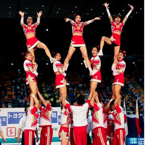 SASMITA WAHYADYATMIKA MENGIKUTI LOMBA CHEERLEADING DI BERBAGAI NEGARA