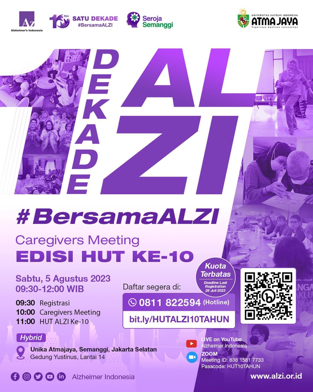 1 Dekade ALZI #BersamaALZI